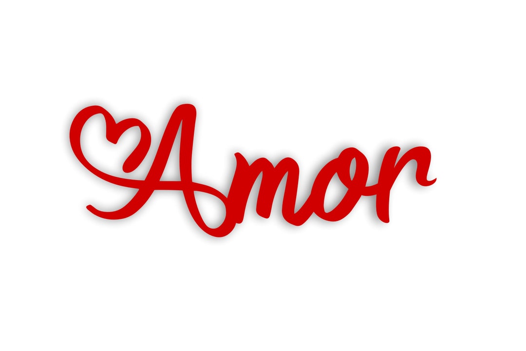 Amor Sign - Amorcutout Sign - Amorword Cut Out - Farmhouse Decor ...