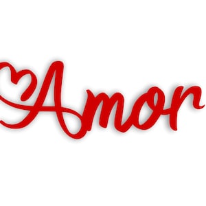 Amor Sign - Amorcutout Sign - Amorword Cut Out - Farmhouse Decor ...