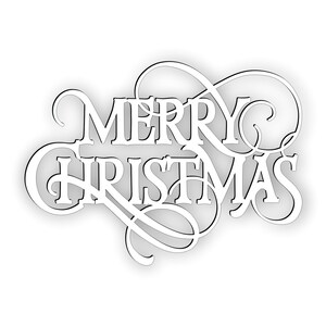 Merry Christmas Sign - Merry Christmas Cutout Sign - Merry Christmas ...