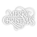 Merry Christmas Sign Merry Christmas Cutout Sign Merry Christmas Word ...