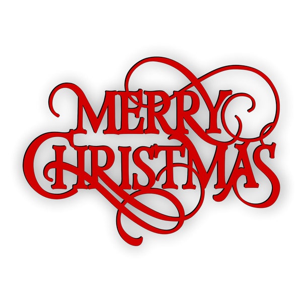 Christmas Cutout Sign - Etsy