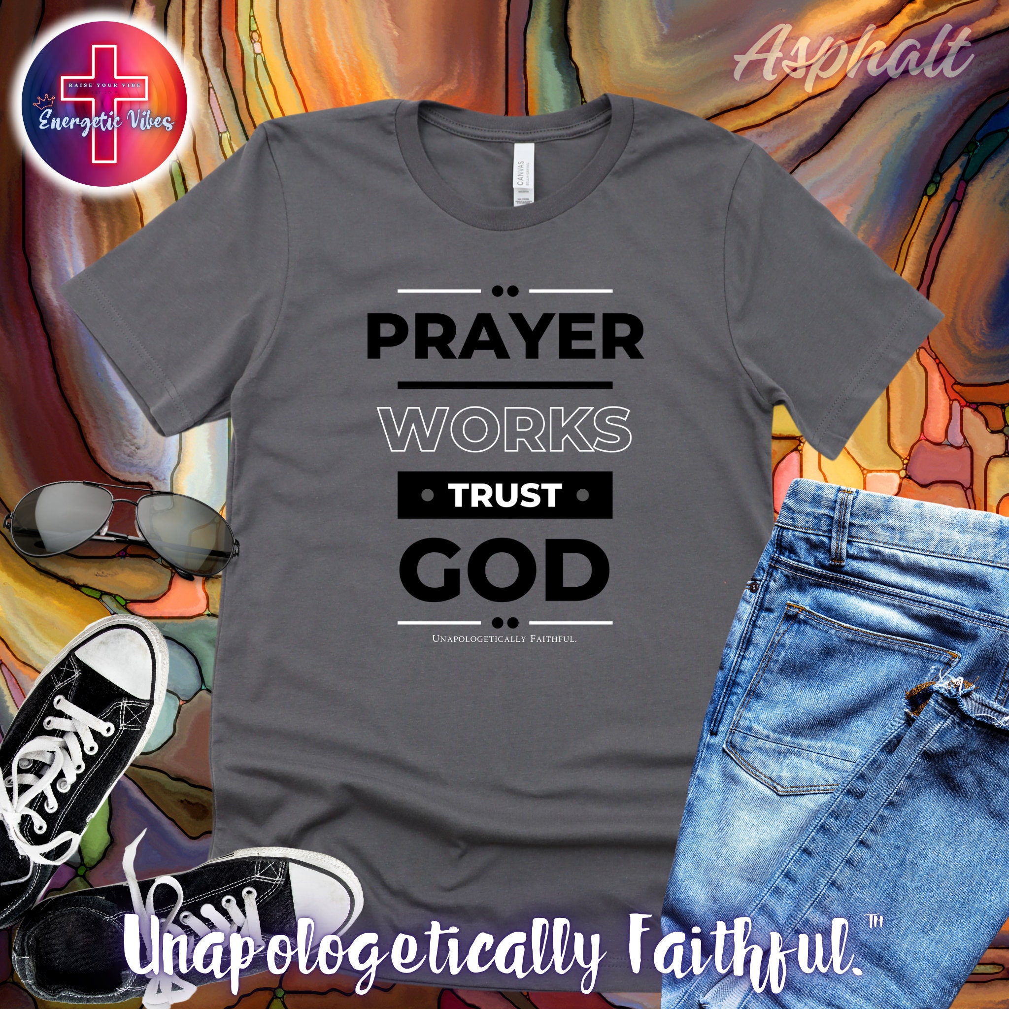 Prayerful Believer Shirt Inspiring Prayful Gift for Christian Pray ...