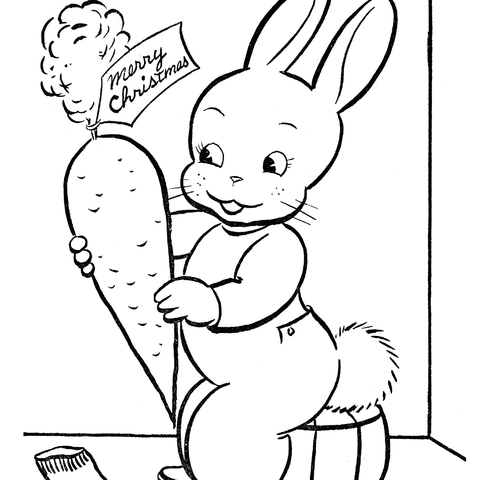 Santa Claus Coloring Book Printable PDF Instant Digital Download ...