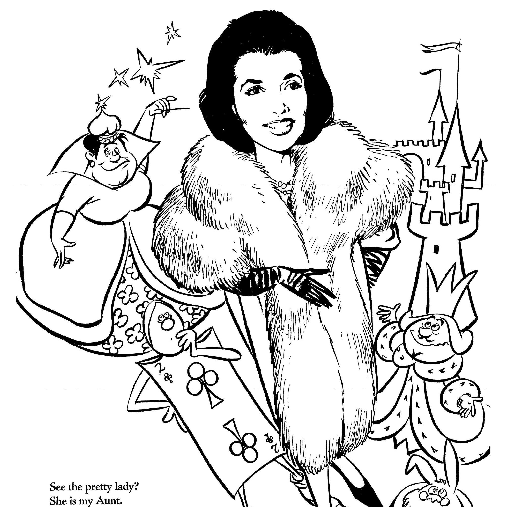 Mort Drucker’s JFK Coloring Book 1962 Printable PDF Instant Digital ...