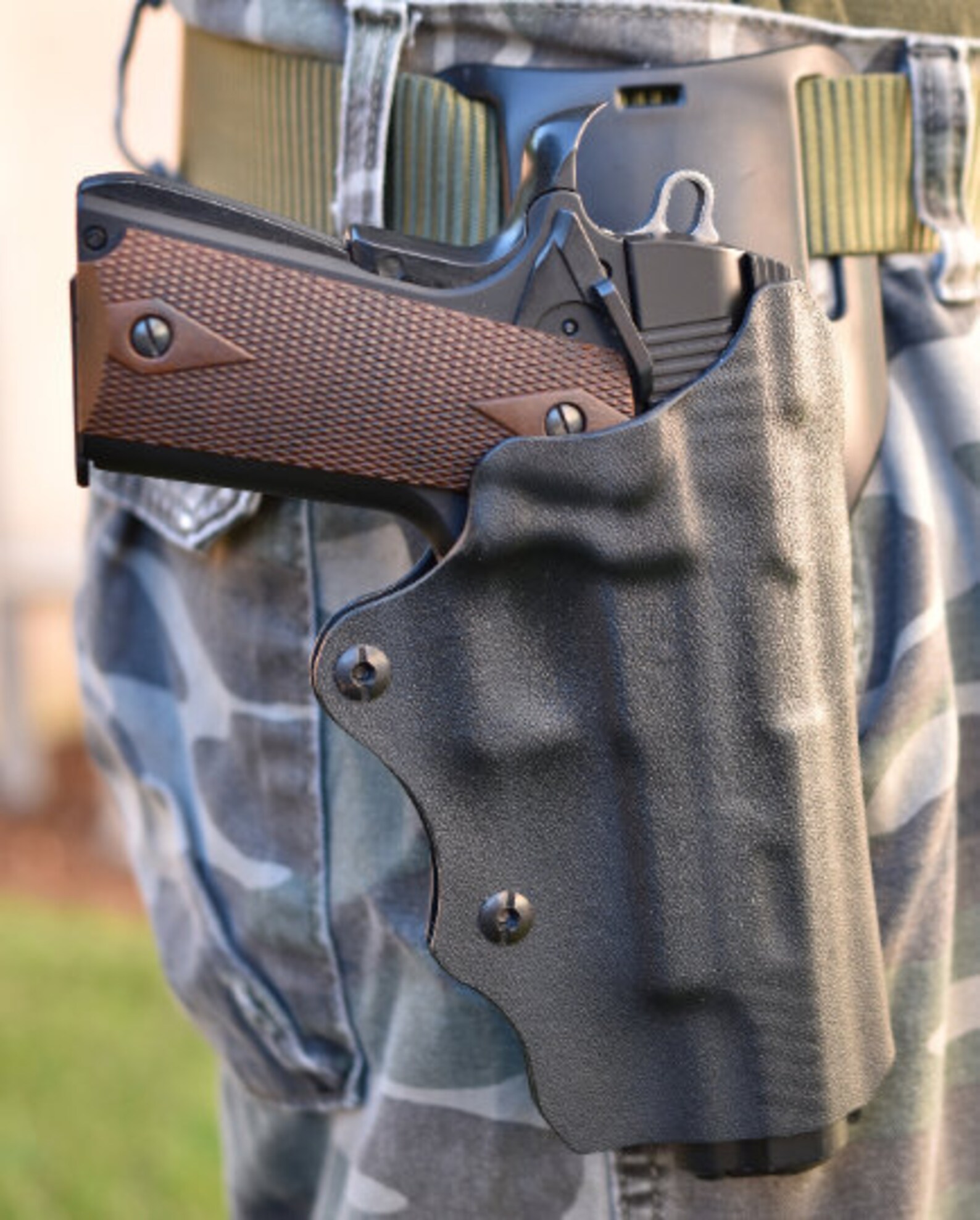 MID-RIDE Belt 1911 Holster / Combat Master Holster / 2011 - Etsy