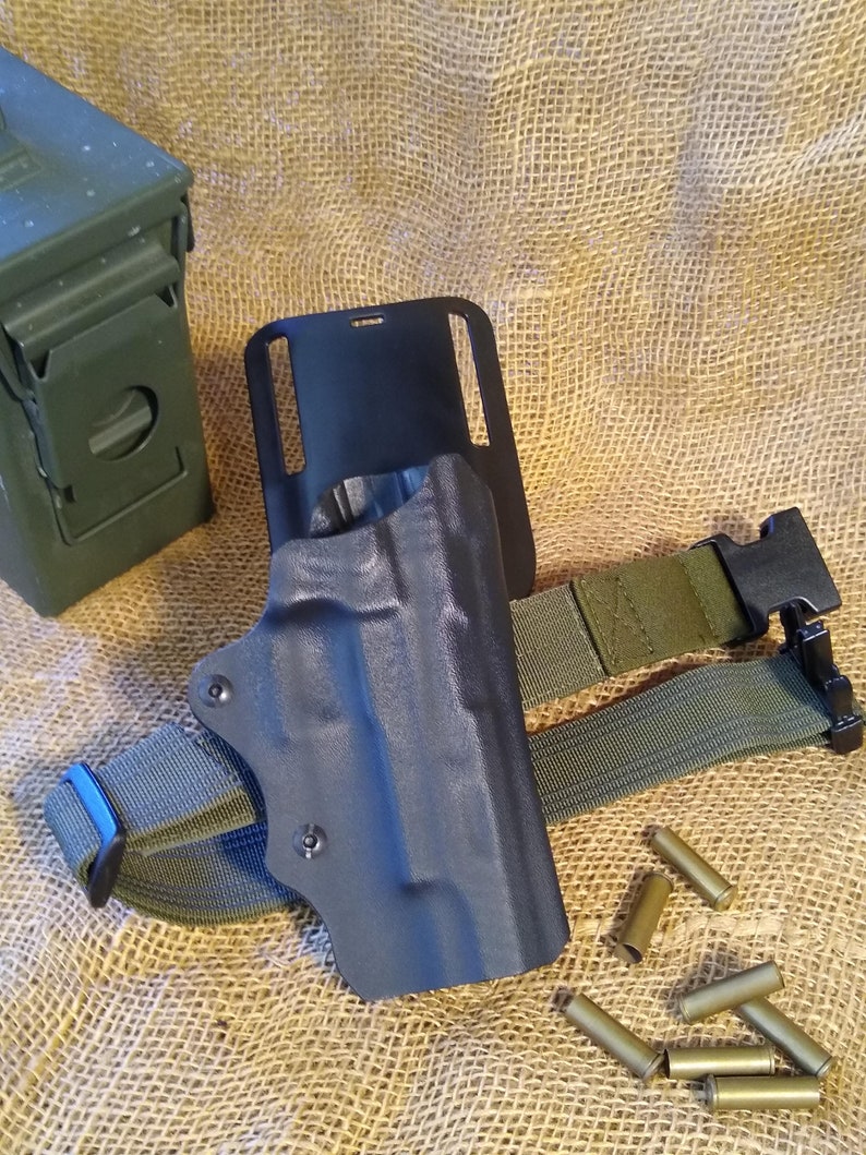 LOW-RIDE Leg Strap BELT 1911 / Combat Master Holster / 2011 - Etsy Canada
