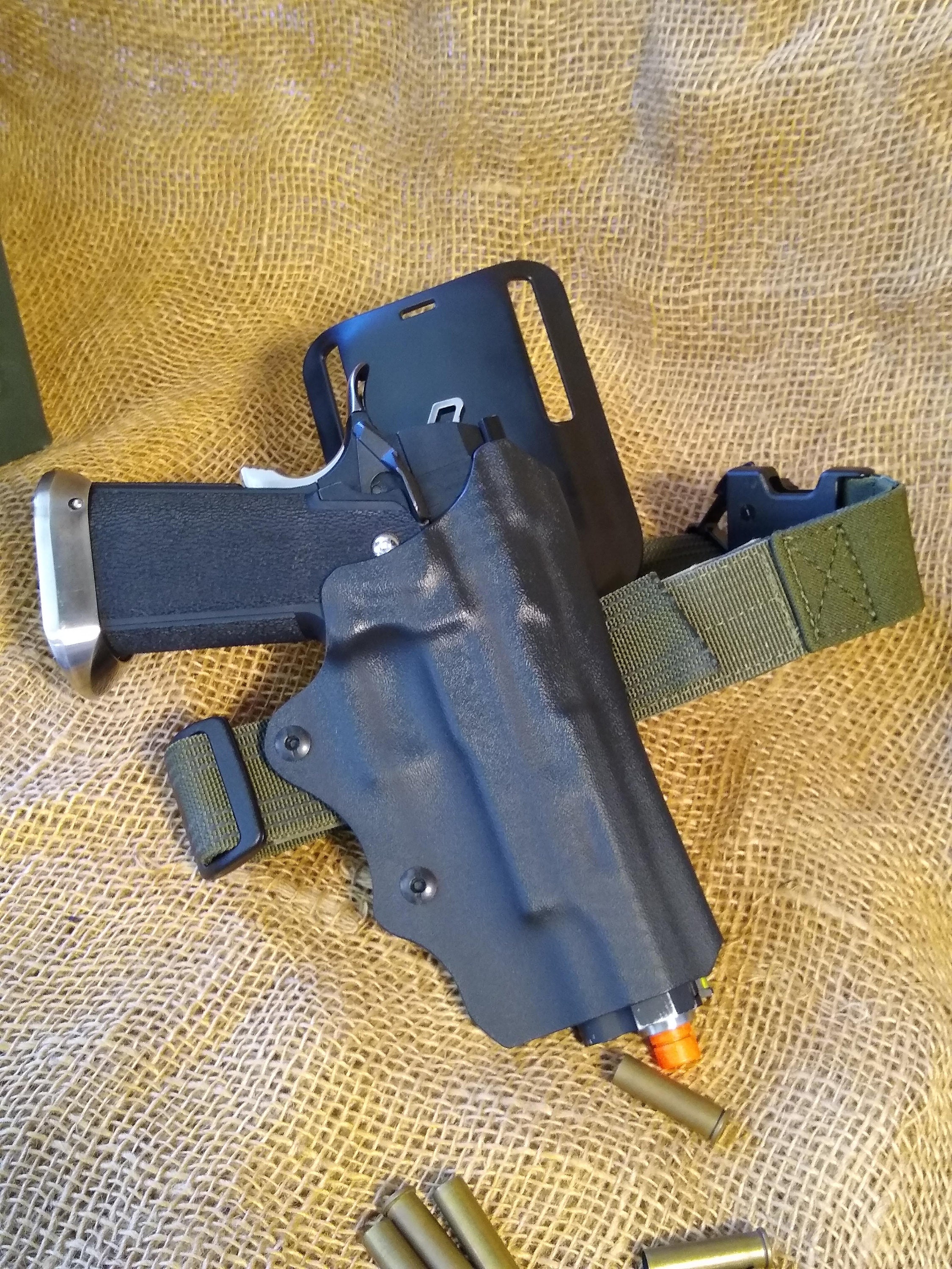 LOW-RIDE Leg Strap BELT 1911 / Combat Master Holster / 2011 | Etsy