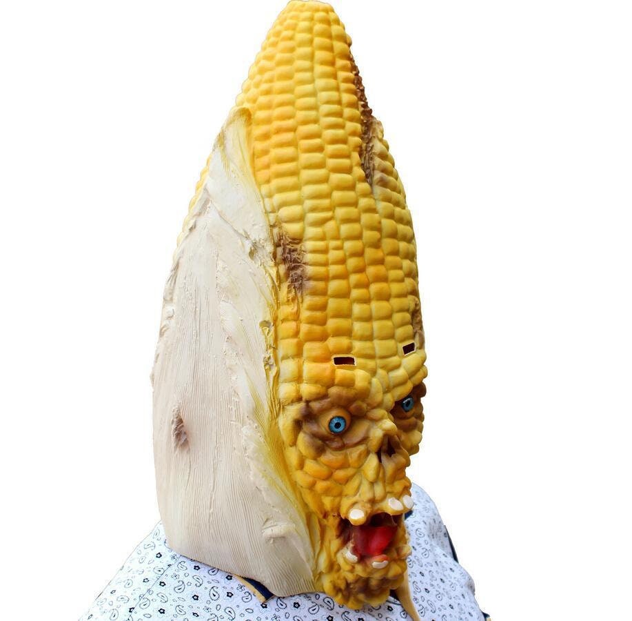 Corn Latex Scary Mask Halloween Festival Mask For Bar Party | Etsy