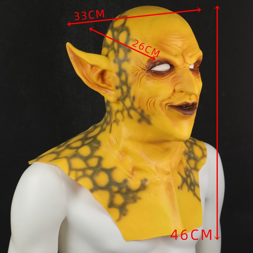 Demon Fallen Angels Mask Lord of Lies Belial Halloween Scary | Etsy