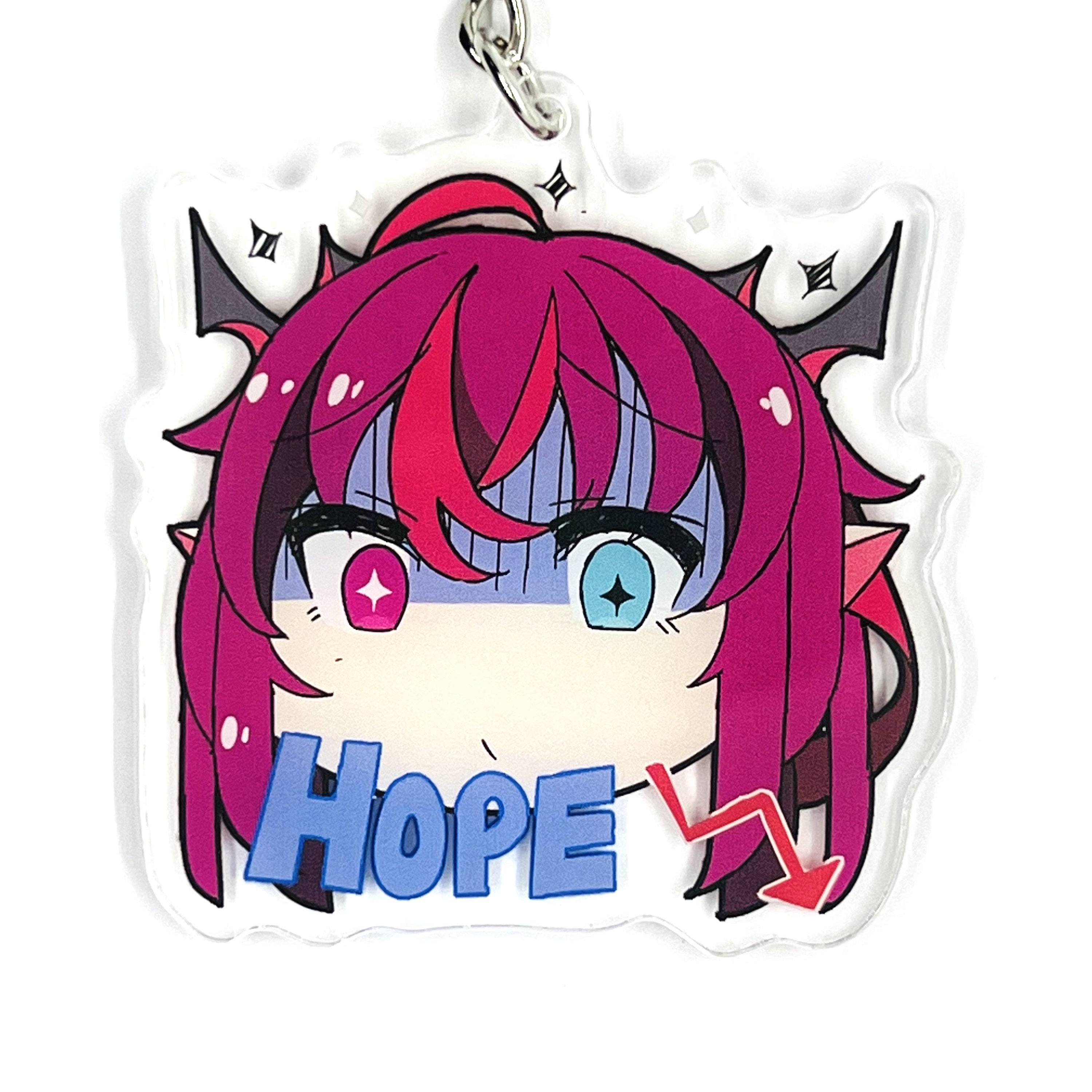 HOLOLIVE Irys 2.5 Acrylic Charm Keychain - Etsy