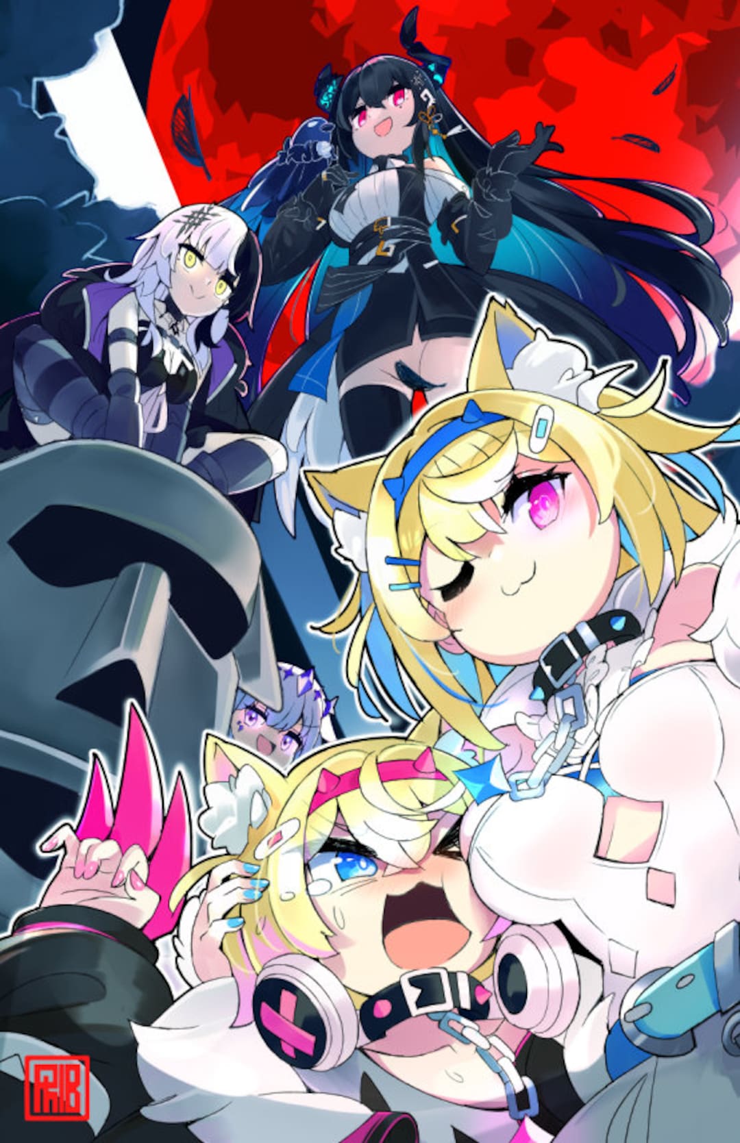 HOLOLIVE - Advent Prison Break Poster 11x17 - Etsy