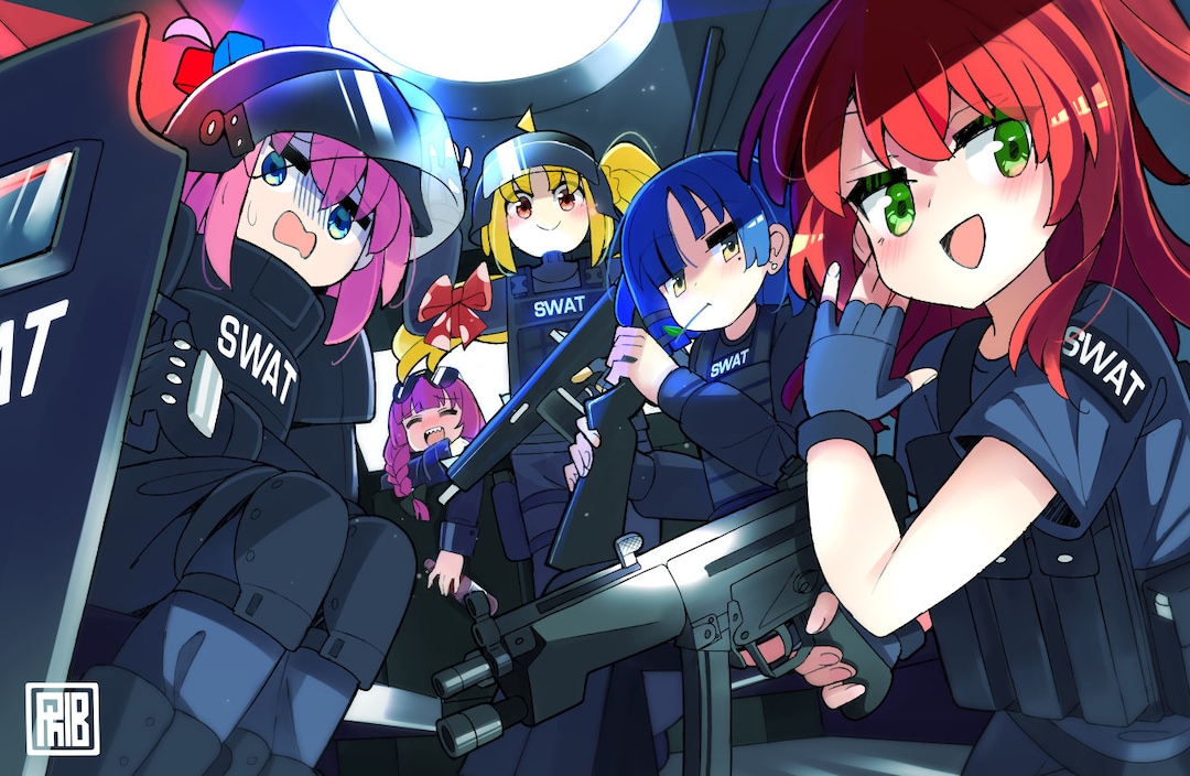 Bocchi the SWAT Poster 11x17" - Etsy
