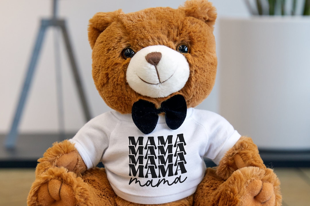 Mama Stuffed Teddy Bear | Cute Teddy Bear Plush, Mom Gift, Gift for Her ...