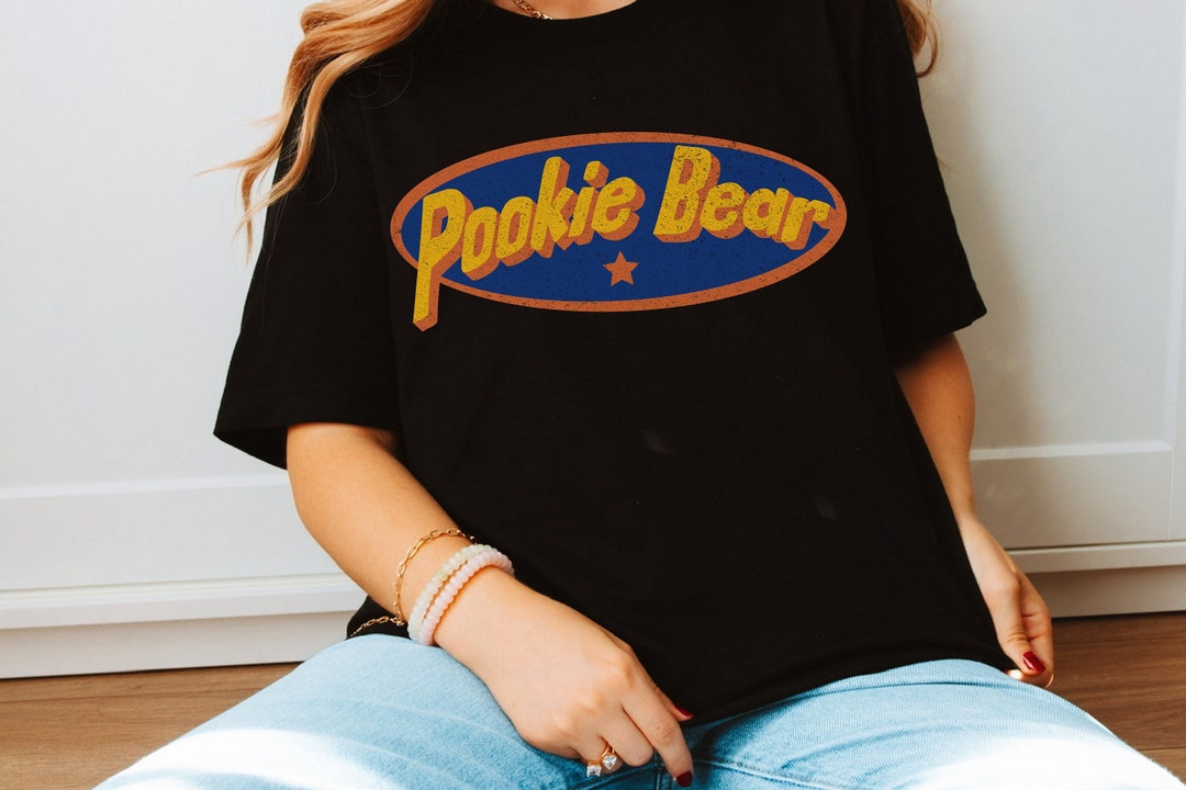 POOKIE BEAR Shirt, Bookie Tees, Funny T-shirt, Sarcastic Shirt, Funny ...