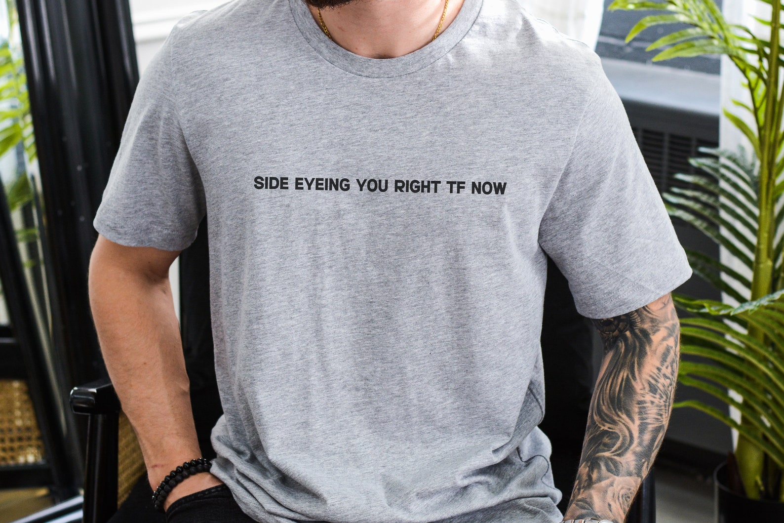 Side Eyeing You Right TF Now T-shirt, Sarcastic Shirt, Side Eye Shirt ...