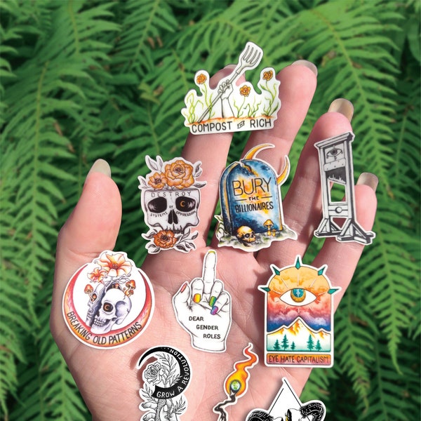 Activist Stickers - Etsy