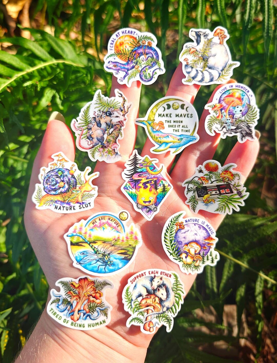 Creature Collection - Mini Vinyl Stickers - Native PNW Wildlife Fantasy ...
