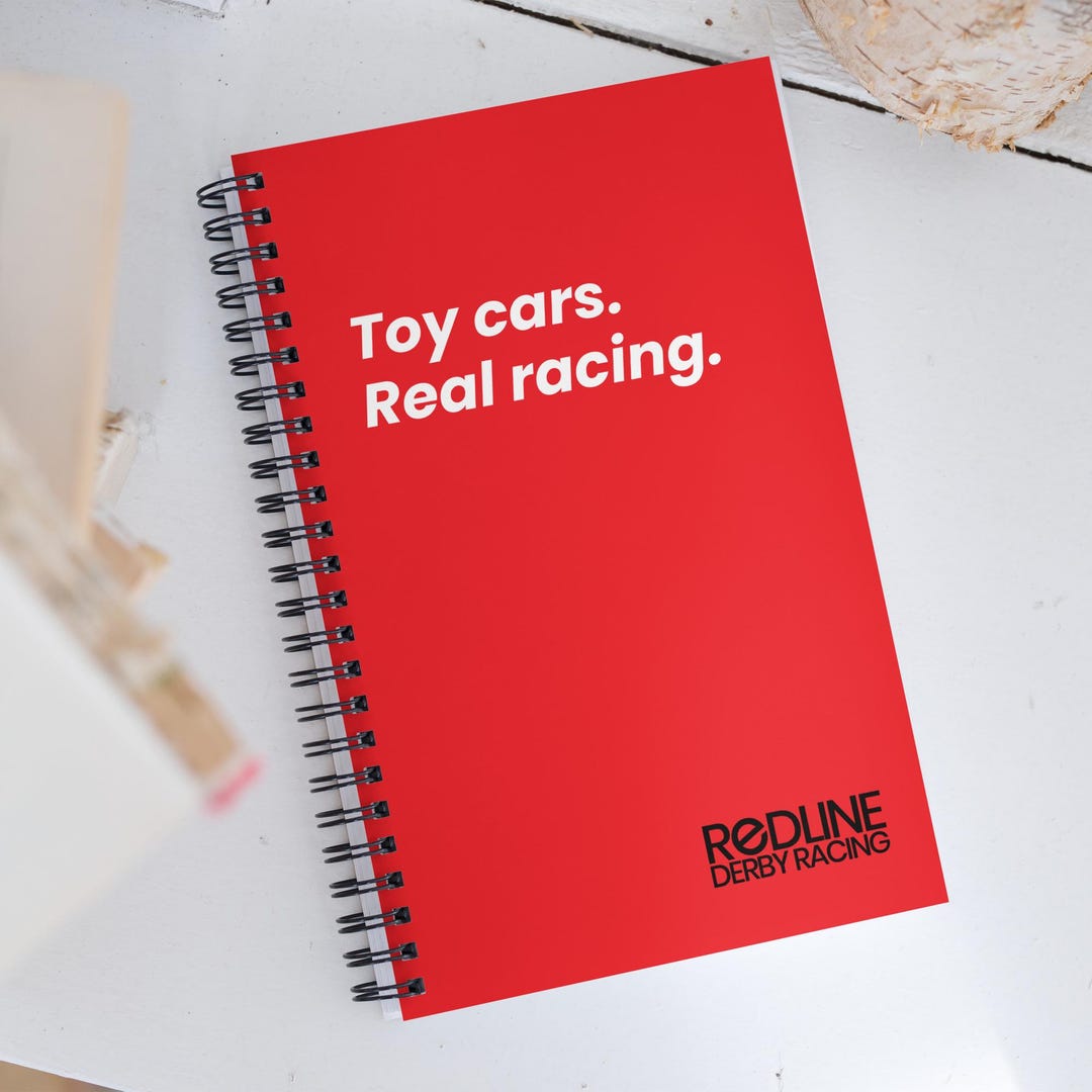 Toy Cars. Real Racing. Notebook - Etsy
