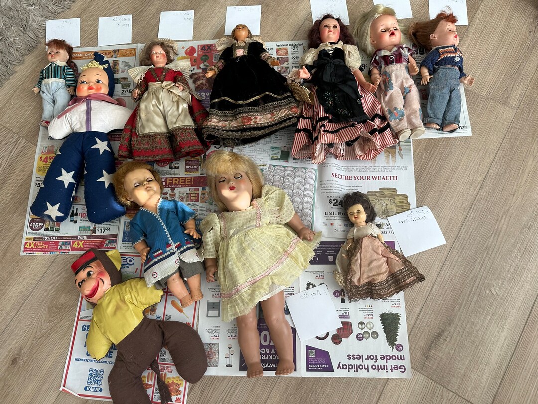 Vintage French and Other Country Dolls - Etsy