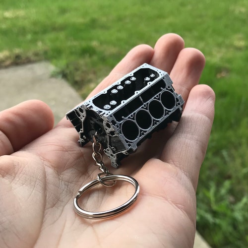 LS Engine Block Keychain Model Chevrolet V8 Engine Block GM - Etsy