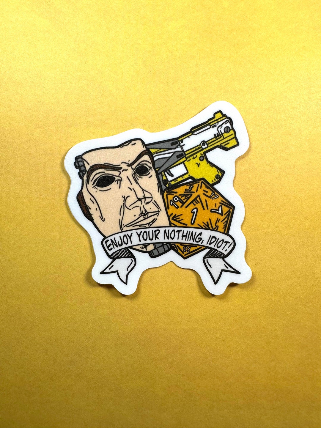 Handsome Jack Borderlands Sticker - Etsy