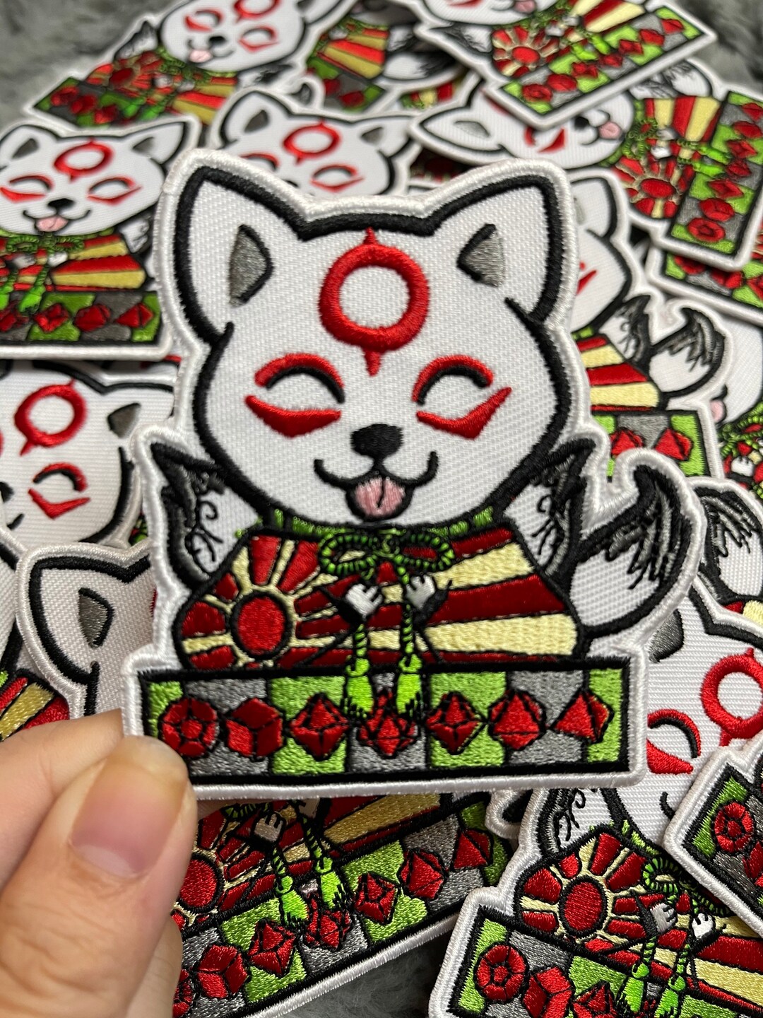 Okami Dnd Iron on Patch - Etsy