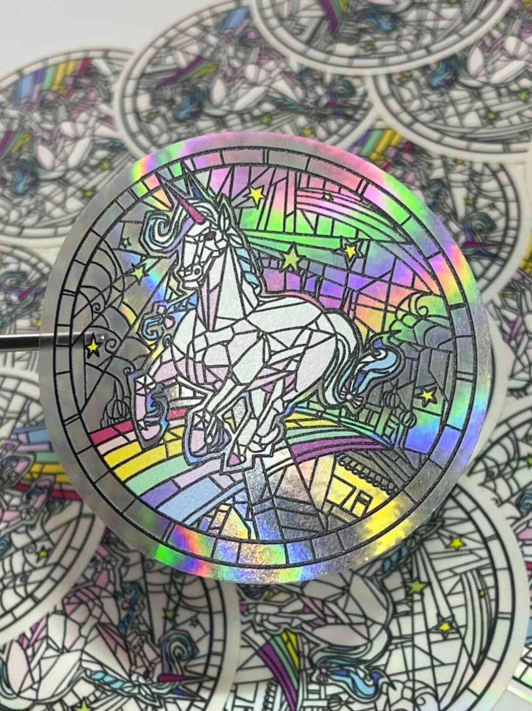 Queen Butt Stallion/borderlands Sun Catcher Sticker - Etsy