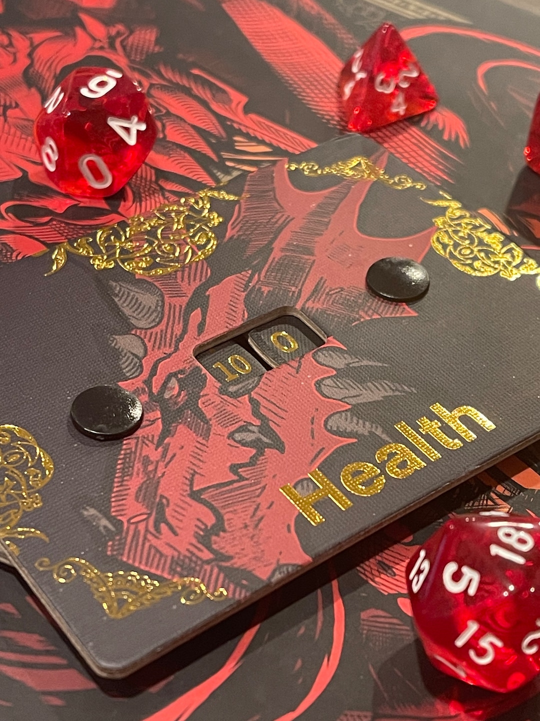 Health Tracker Dnd Dungeons and Dragons - Etsy