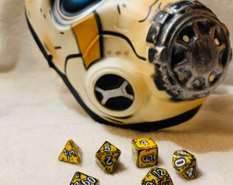 Pink Glitter Dice Set Tiny Tina Borderlands Inspired Dice Dnd | Etsy