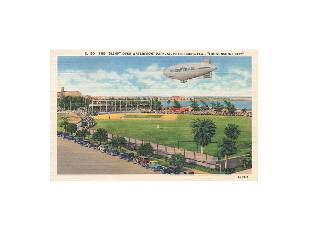 The Blimp, Waterfront Park, Baseball Field, St Petersburg, Florida ...