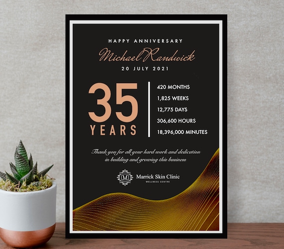 35 Year Employee Anniversary Michelle Neville | My First Work