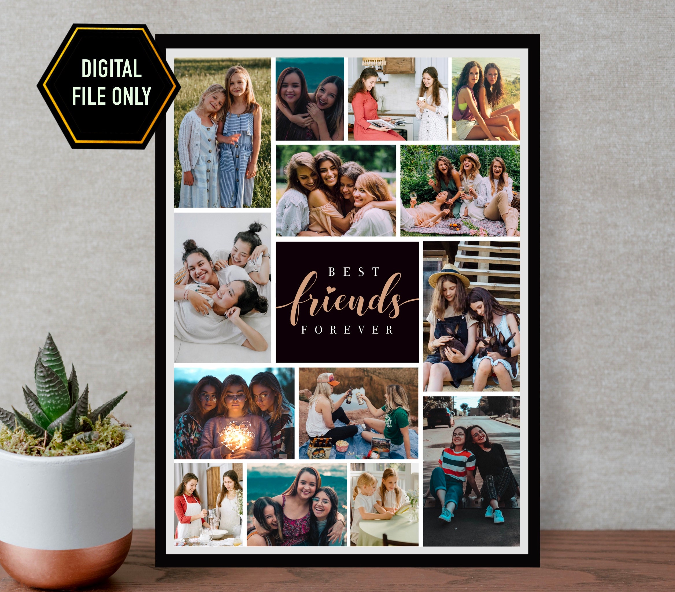 Collage Photo Frames For Friends