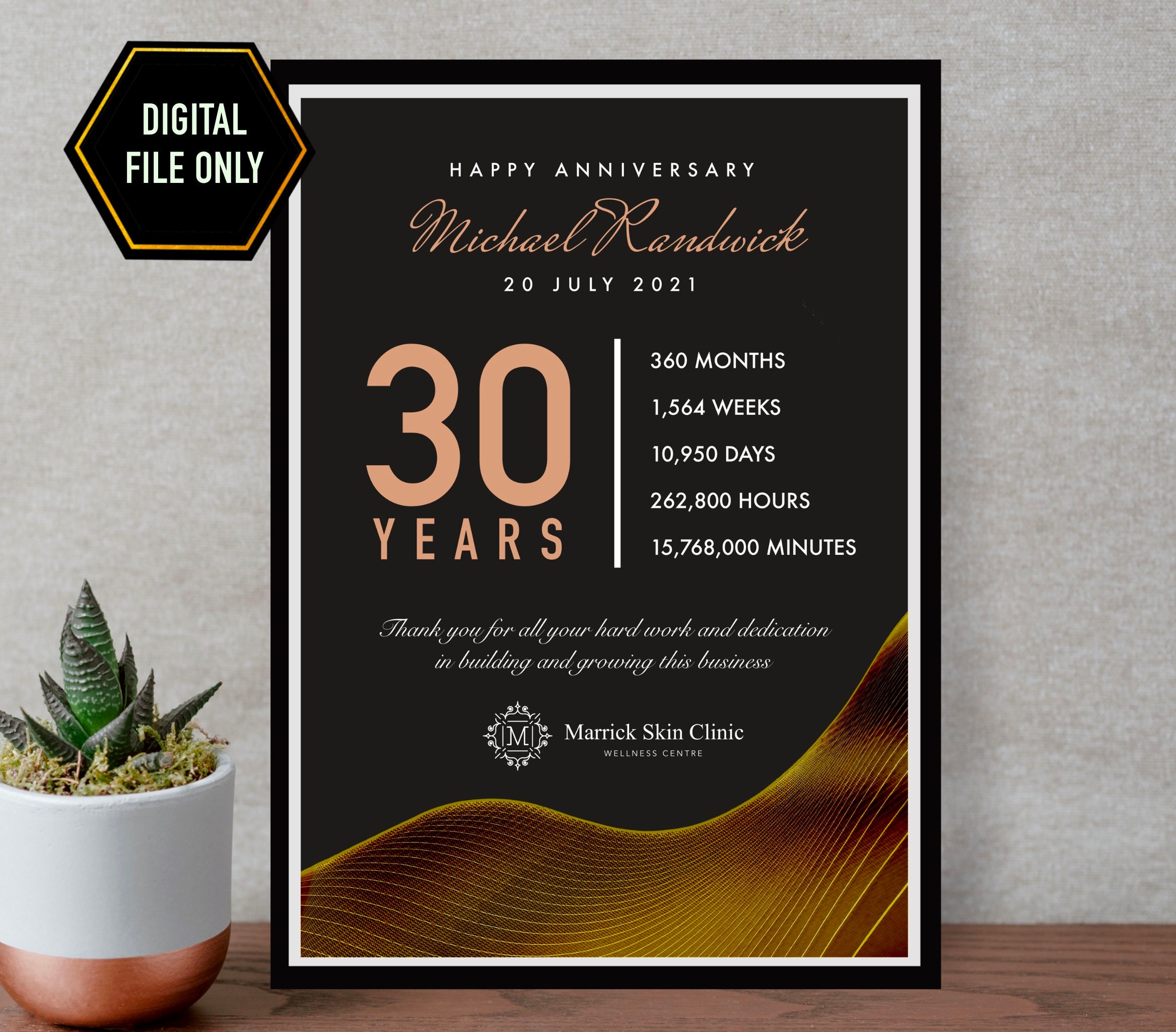 30th Work Anniversary Gift Of Appreciation And Memories 30 Years 30th-work-anniversary-gift-of-appreciation-and-memories-30-years