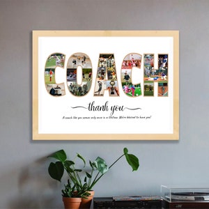 Coach Retirement Gift, Coach Photo Collage, Coach Gift, Coach Present ...