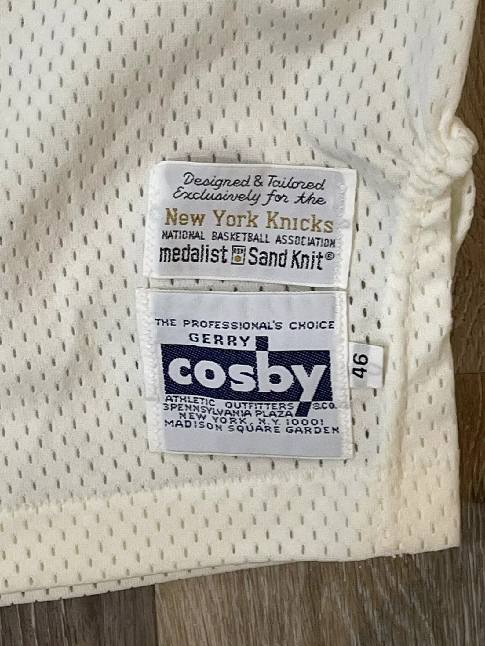 Bill Cartwright New York Knicks Game Worn Used Jersey Rookie Era Rare ...