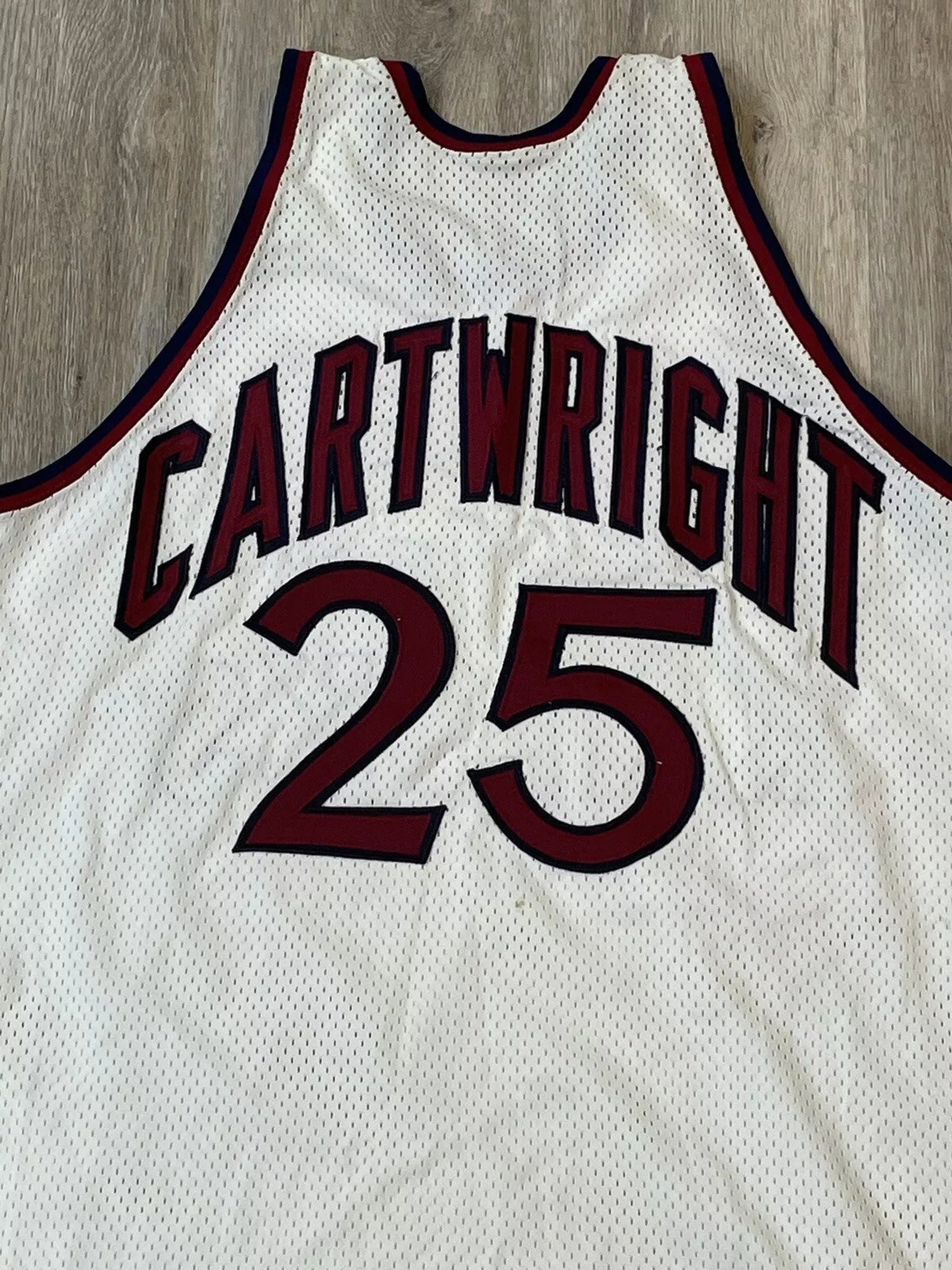 Bill Cartwright New York Knicks Game Worn Used Jersey Rookie Era Rare ...
