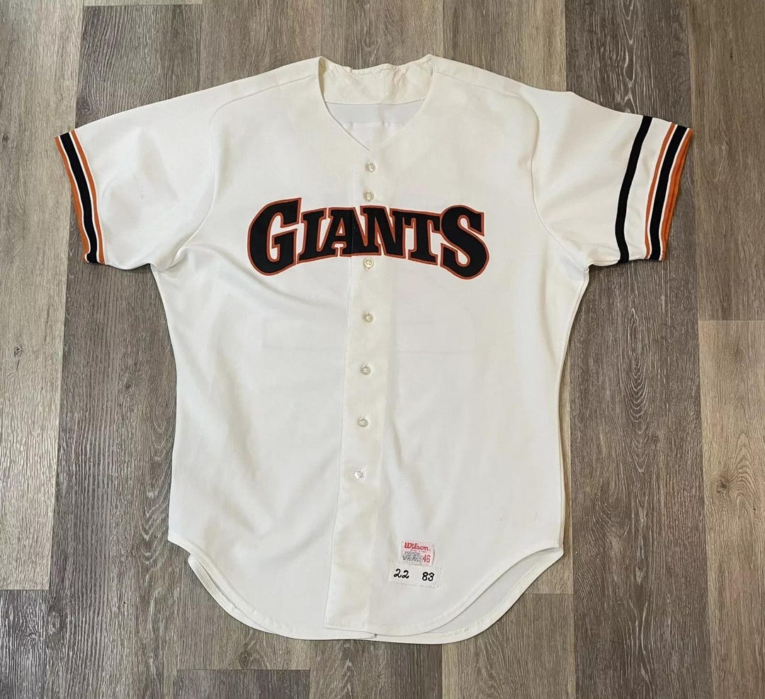 1983 Jack the Ripper Clark San Francisco Giants Game Used Worn Jersey ...