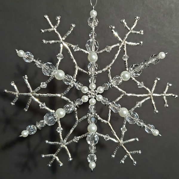 Snowflake Ornament - Etsy