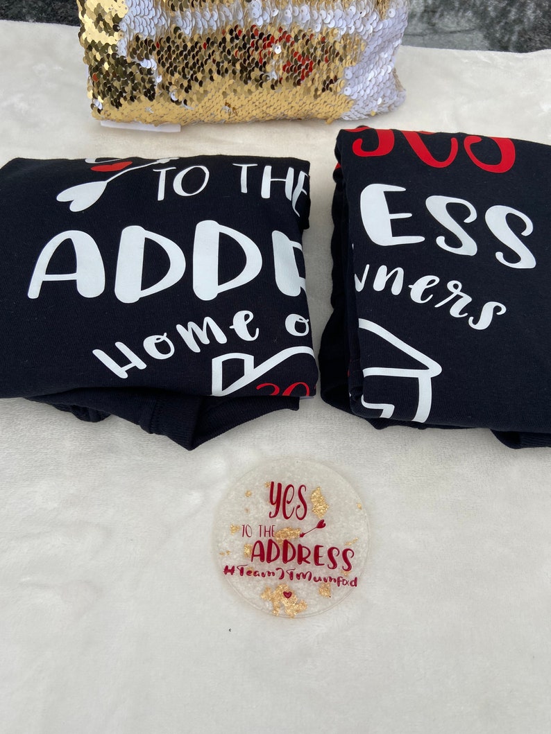 We Said Yes to the Address. Family Matching Shirts. New - Etsy