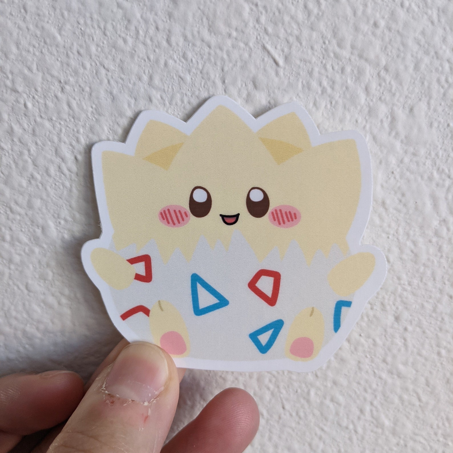 Cute Togepi Sticker Togepi Pokemon Sticker Cute Pokemon - Etsy