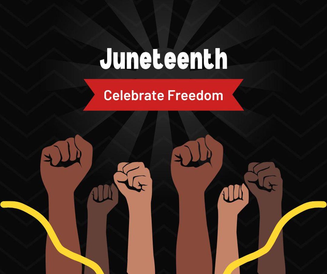 Juneteenth Digital Download | Printable Poster & Social Media Graphic ...