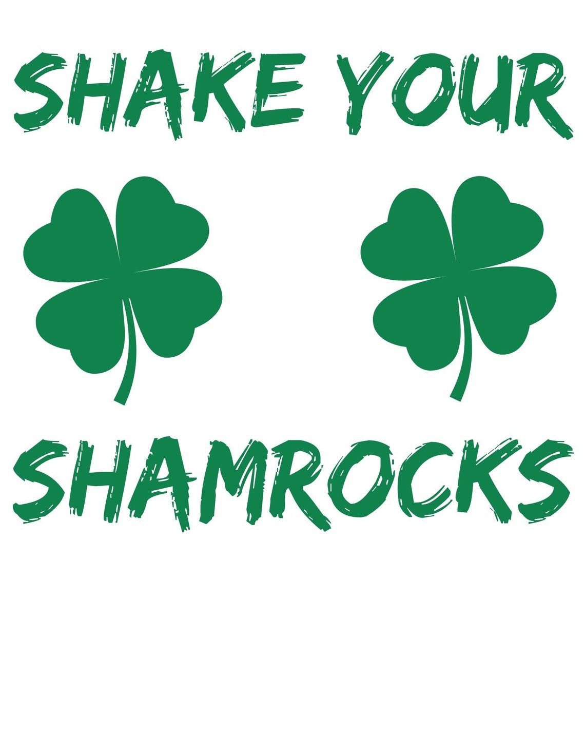Shake Your Shamrocks SVG - Etsy