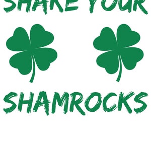 Shake Your Shamrocks SVG - Etsy