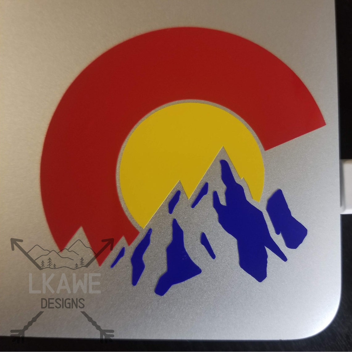 Colorado Flag Logo Sticker Colorado Logo Sticker Colorado | Etsy