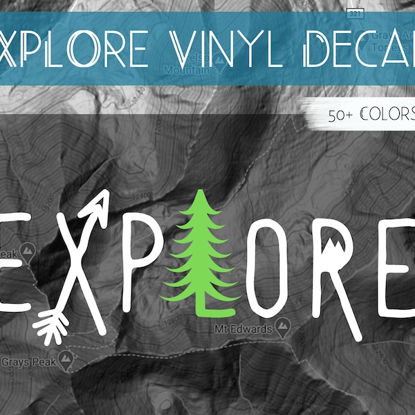 Explore Decals - Etsy