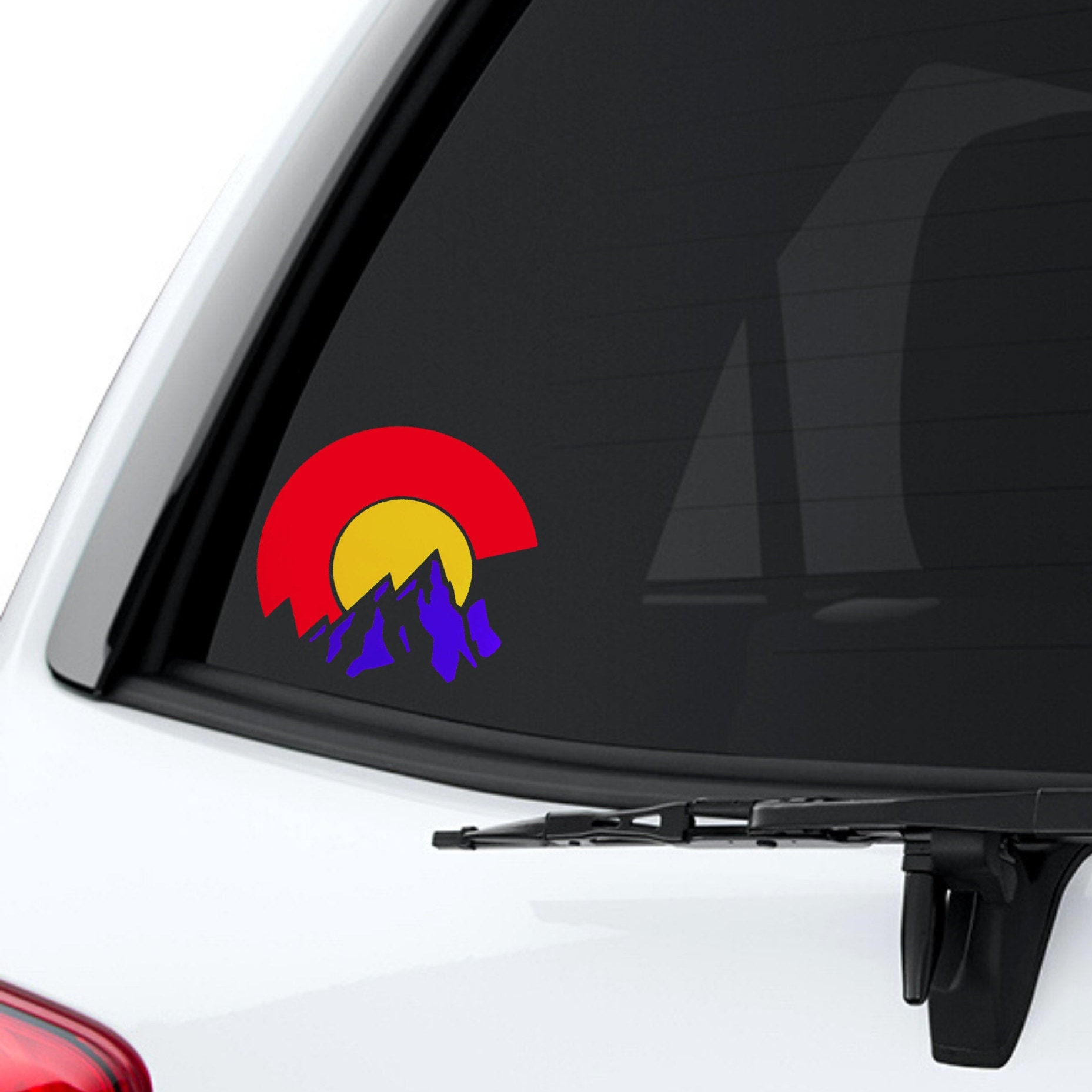 Colorado Flag Logo Sticker Colorado Logo Sticker Colorado | Etsy