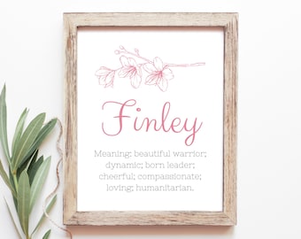 Girl Name Sign - Etsy