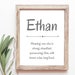 Ethan Baby Name Meaning Baby Names Nursery Sign Boy Names Printables ...
