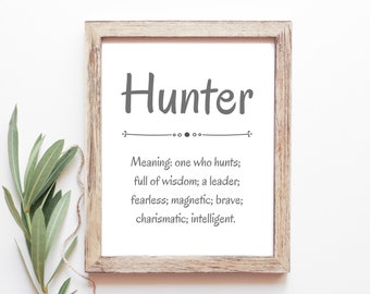 Hunter Nursery - Etsy