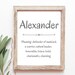 William Baby Name Meaning Baby Names Nursery Sign Boy Names Printables ...